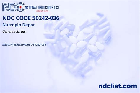 Nutropin Depot Ndc50242 036