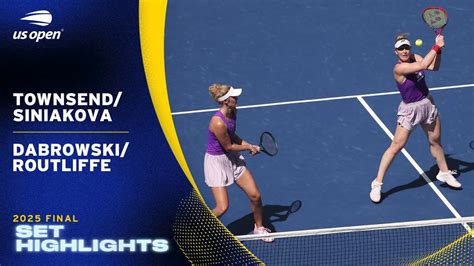 Siniakovatownsend Vs Dabrowskiroutliffe Womens Doubles Final Set