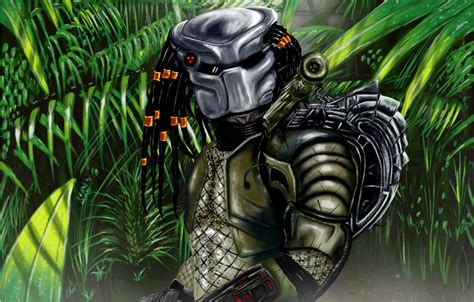 Wallpaper Predator Jungle Alien Predator Thing For Mobile And