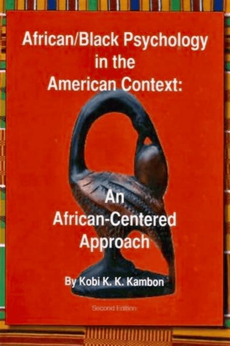 Africanblack Psychology In The American Context Abpsi