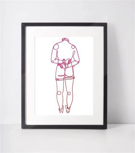 Rope Bondage Line Art Nude Art Line Drawing Abstract Art Hand Cuffs