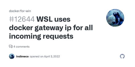 wsl uses docker gateway ip for all incoming requests · issue 12644