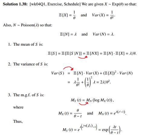 Poisson Distribution Question About N Iid Exponentially Distributed R