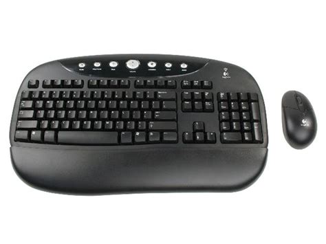 Logitech Cordless Internet Pro Desktop Black Ebay