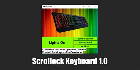 Github Morphaxthedeveloperscrolllockkeyboard10 Control Your