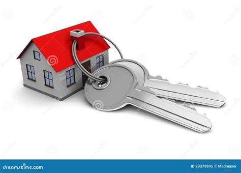 House With Keys Stock Illustration 29379895