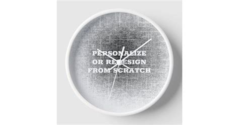 Create Your Own Custom Clock Zazzle