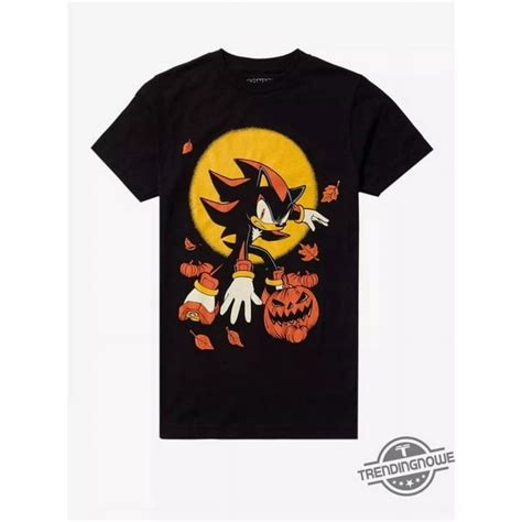 Shadow The Hedgehog Shirt Sonic The Hedgehog Shadow Pumpkin T Shirt