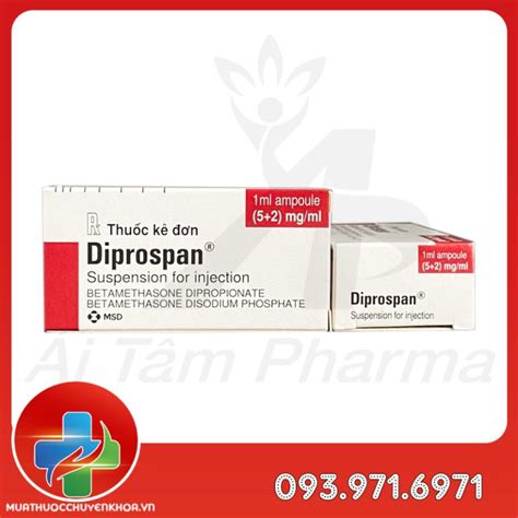 Thuốc Diprospan 5mg2mgml Betamethasone Điều Trị Viêm Xương Khớp