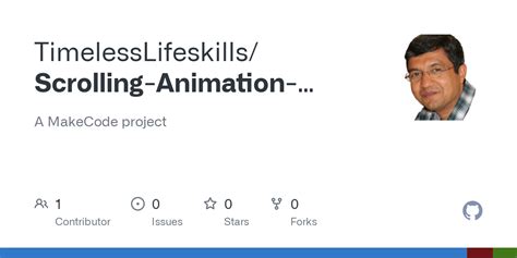 Github Timelesslifeskillsscrolling Animation Microbit A Makecode Project