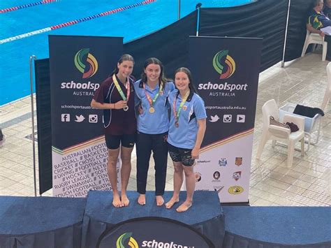 Golden Treble And A National Record For Port Macquaries Rising Swim Star Tilly King Port