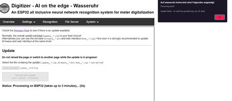Ota Update Not Possible Because No Valid File Specified · Issue 1754 · Jomjolai On The Edge