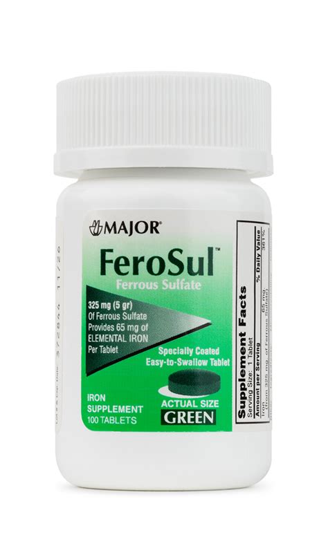 Ferrous Sulfate Tablets Revelry Wellness
