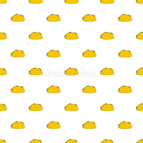 Tacos Pattern Seamless Stock Vector Illustration Of Cooking 109118864
