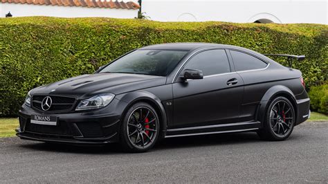 2012 Mercedes C63 Amg Black Series Obsidian Black Satin Ppf