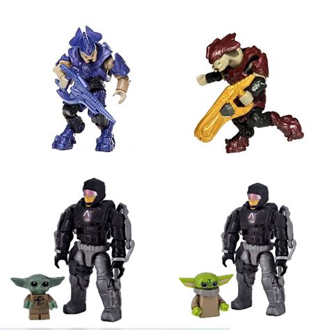 Mega Bloks Figuras De Acci N Desmontables Para Ni Os Juguetes M Viles