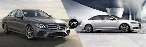 2018 Mercedes Benz E Class Vs 2018 Audi A6