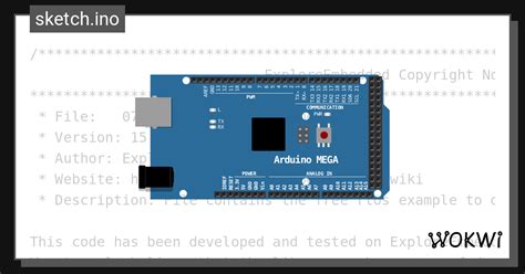 Rtosmega Wokwi Arduino And Esp32 Simulator