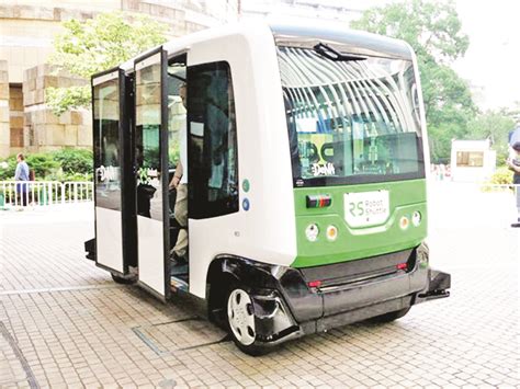 တိုကျိုမြို့၌ မောင်းသူမဲ့ဘတ်စ်ကားများစတင်စမ်းသပ်ပြေးဆွဲ Myanmar