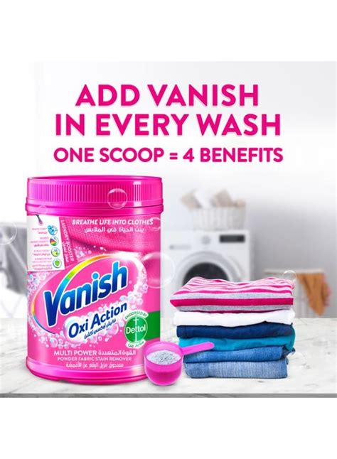 Buy Vanish Laundry Stain Remover Pink Powder Online 15 Minutes