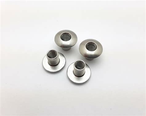 Chicago Screws Pass Through Posts Binding Screw Posts Gloss Nickel