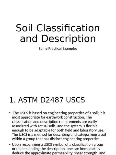 Soil Classification And Description Examples Pdf Silt Sand Soil Classification And Description Examples Pdf Silt Sand