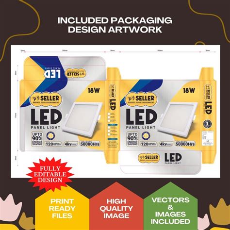 Led Panel Light Box Packaging Ps316