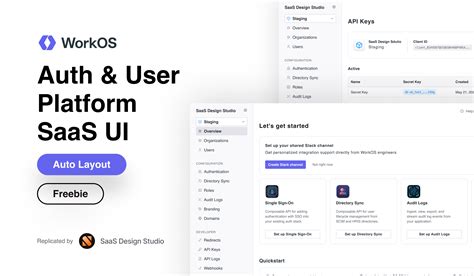 Workos Auth And User Platform Figma