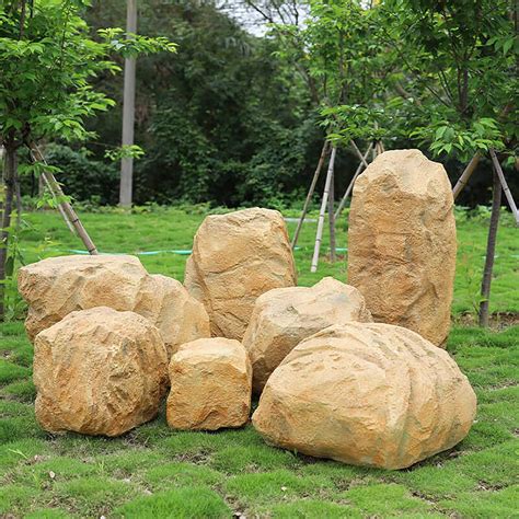 Fake Rock Covering For Pipes Outdoor Faux Rock Cover Large Outdoor