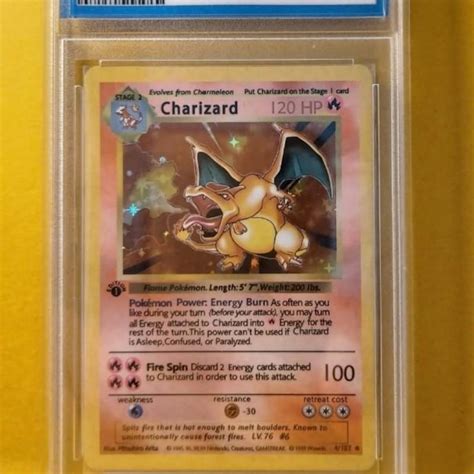 Charizard 1st Edition Cards Etsy