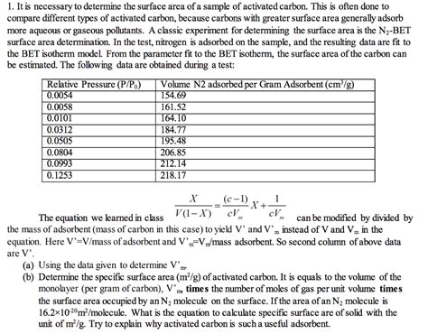 Solved 1 It Is Necessary To Determine The Surface Area Of A
