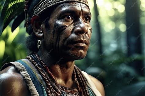 Premium Photo Generated By Artificial Intelligence Portrait Of Aztec