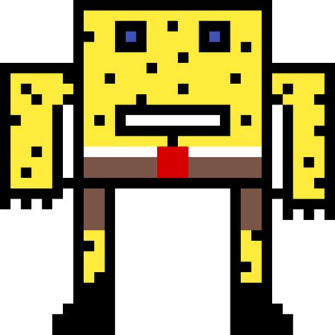Pixilart Spongebob By Logart