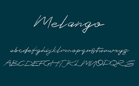 Melango Free Font