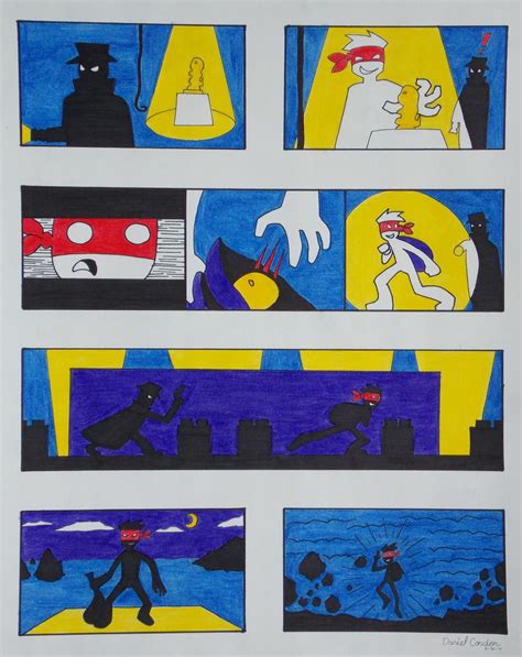 Storyboard Comic ~ Thief By Traptor On Deviantart