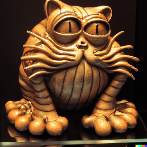 A Gallery Of Variations On The Theme Garfield The Eldritch Horror Created By H R Giger Dall