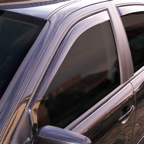 Climair Déflecteurs Latéraux Noir Compatible Avec Toyota Hilux Extra
