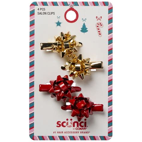 Scunci Small Bows Hair Clips Walgreens