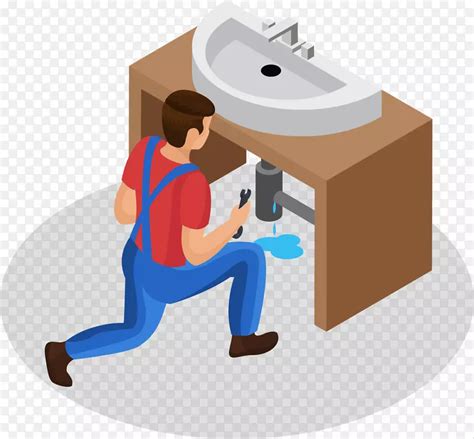 正在维修洗漱台的工人图png图片素材下载图片编号7308440 Png素材网