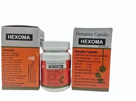 Hematinic Capsules At ₹ 150box Haematinic Capsules In Rajpura Id