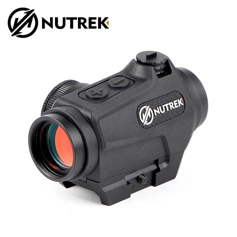 Nutrek Optics Hunting Red Dot Scope With High Base Mount To Picatinny