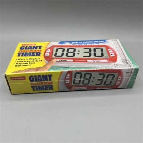Lakeshore Giant Classroom Timer Teachers Aid Magnetic Pp181 New Sealed 4664968606
