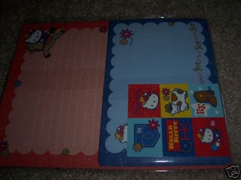 Sanrio Hello Kitty My Melody Chibimaru Letter Set Lot 30064520