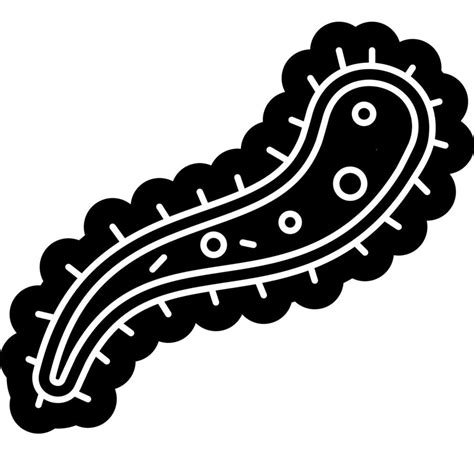 Microbe Symbol Flat 68528644 Vector Art At Vecteezy
