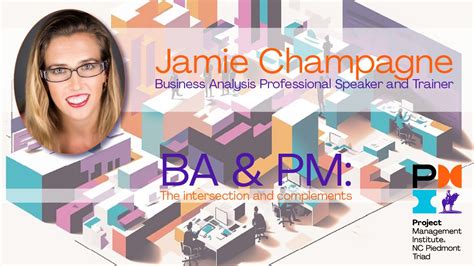 Jamie Champagne On Linkedin Join Jamiechampagne At The Nctriadpmi Chapter Meeting On Ba And Pm