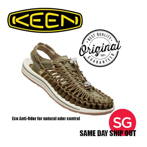 Keen Uneek Mens Canvas Military Olivetimberwolf Footwear Shopee