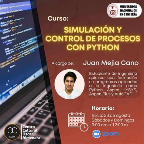 Simulaciónycontroldeprocesos Python Matlab Juan Aldair Mejia Cano