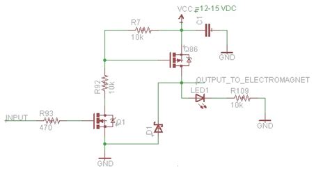 Solenoid Switching Damaging Mosfet Transistor Electrical Engineering