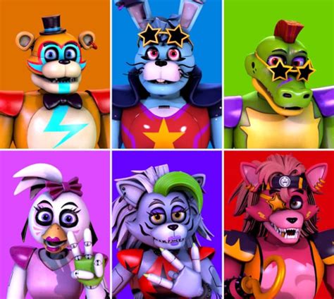 The Glamrocks Security Breach Fnaf Security Breach Glamrock