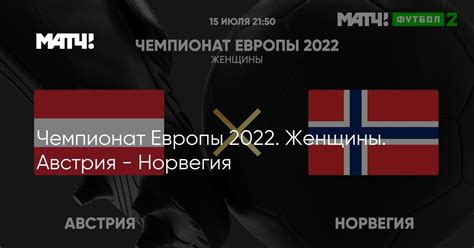Чемпионат Европы 2022 Женщины Австрия Норвегия